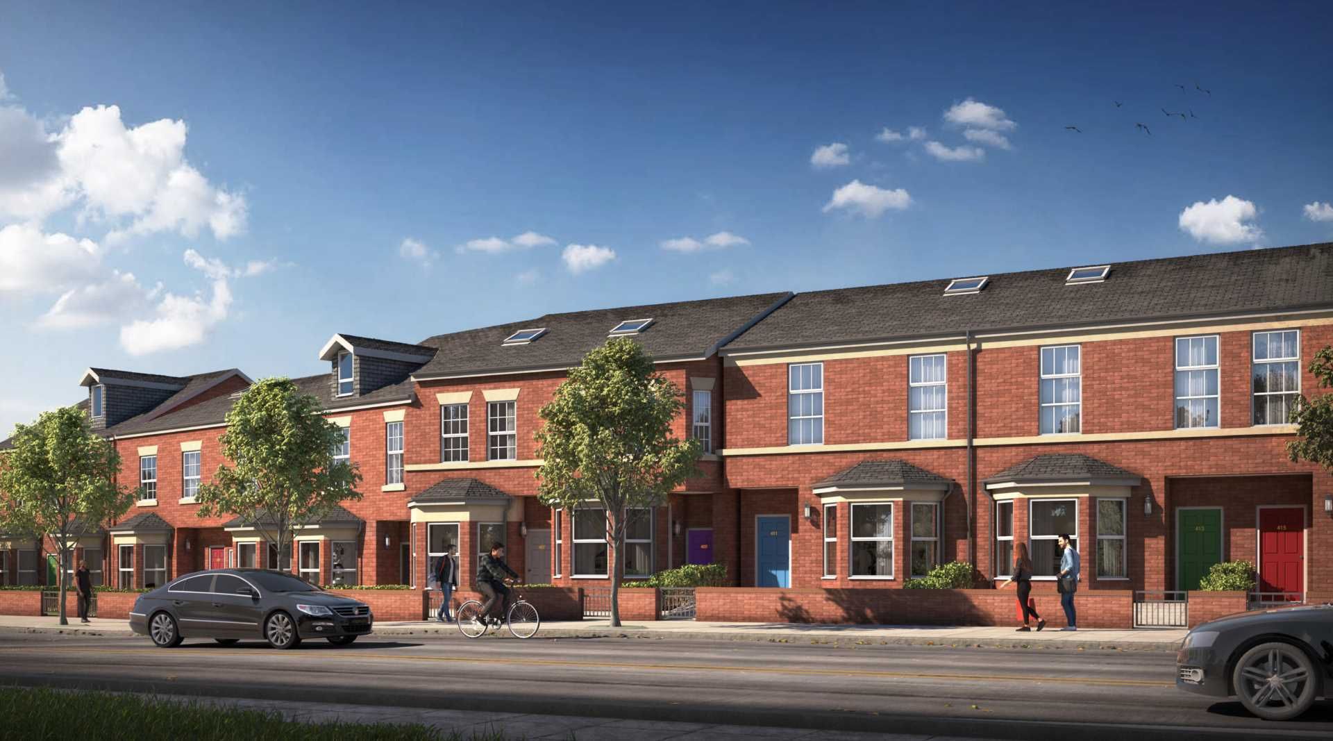 4 bedroom terraced house for sale, Holyrood Terraces, Bury Old Road ...