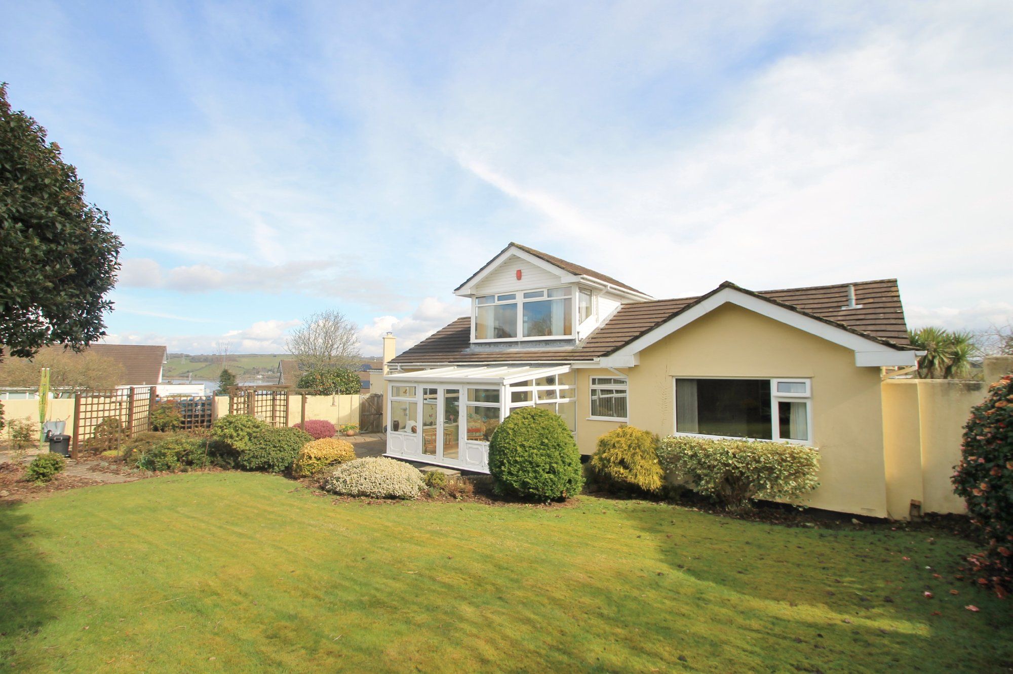 4 Bedroom Detached Bungalow For Sale Coombe Drive Cargreen Cornwall