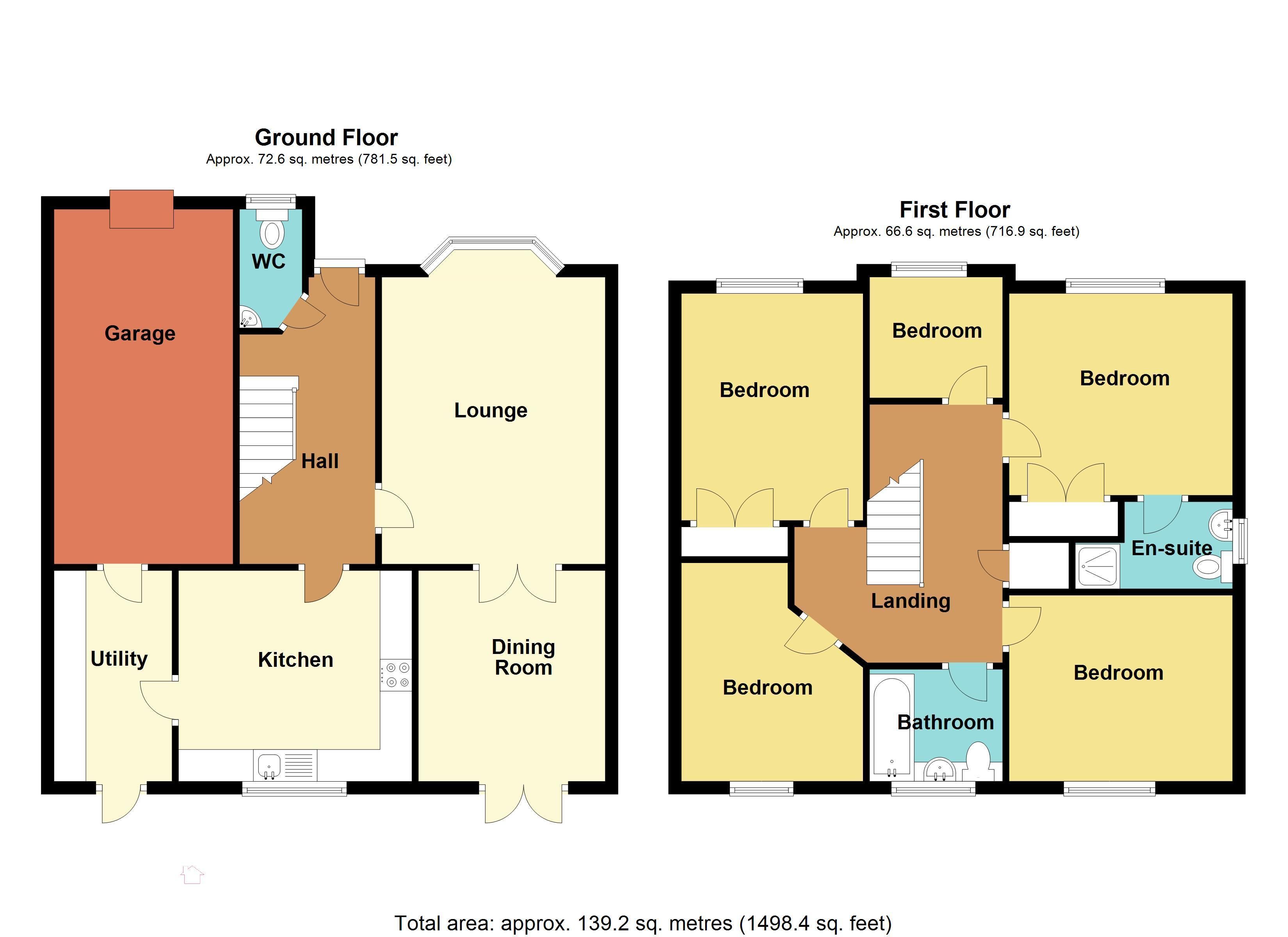 5 bedroom detached house for sale, Cae Melin, Little Mill, Pontypool ...