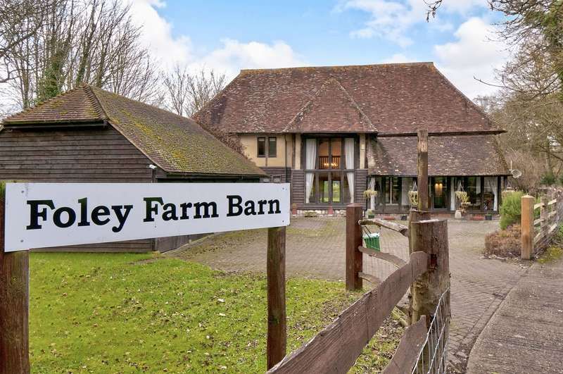 6 bedroom house for sale, Foley Farm Barn, Lower Street, Leeds ...